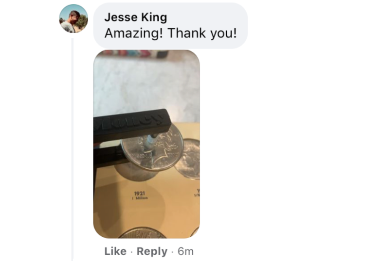 Pocket Pinger Silver and Gold Bar and Coin Tester